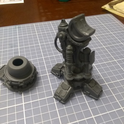 Download free 3D printer files Dominus Knight Knee Extender And Shield ...