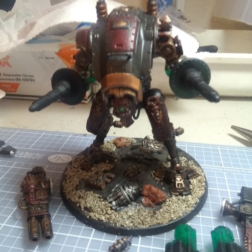 Download free 3D printer templates 28mm Lightning Thrower For Smaller ...