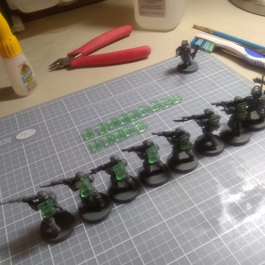 Download free STL file 28mm 40K Infantry Backpack 11.5mm Tall • 3D ...