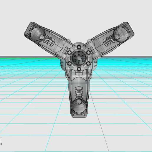 Download free STL file Small Knight Battle Claw • Design to 3D print ...