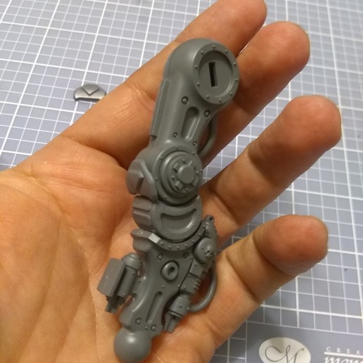 Download free 3D printer files Dominus Knight Knee Extender And Shield ...