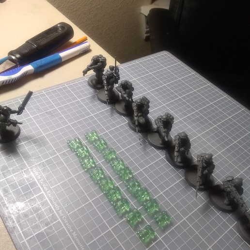 Download free STL file 28mm 40K Infantry Backpack 11.5mm Tall • 3D ...