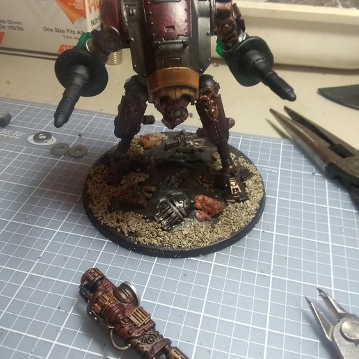 Download free 3D printer templates 28mm Lightning Thrower For Smaller ...