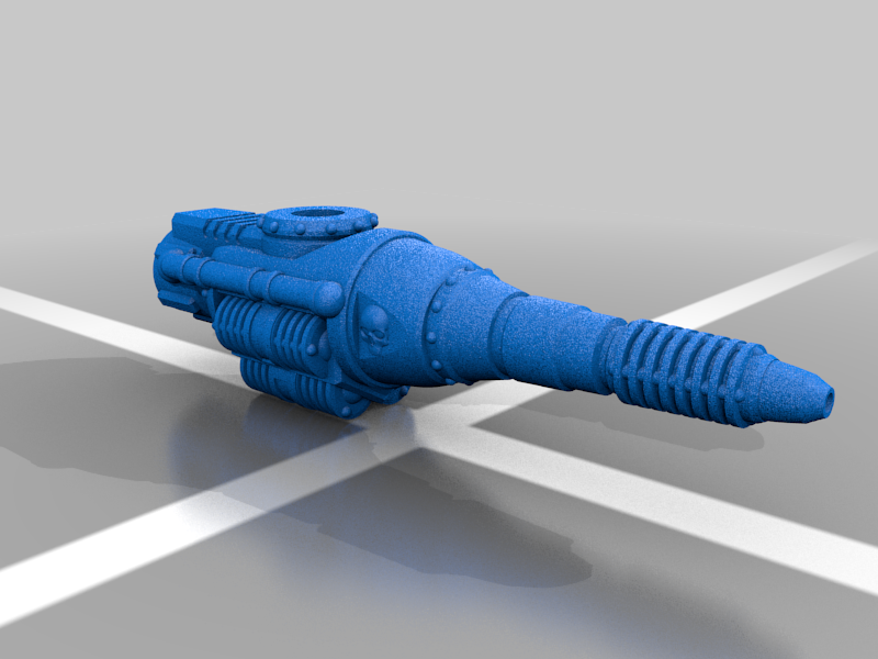 Download free STL file 28mm Lightning Thrower For Smaller Imperial ...