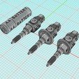 Download free 3D printer templates 28mm Lightning Thrower For Smaller ...