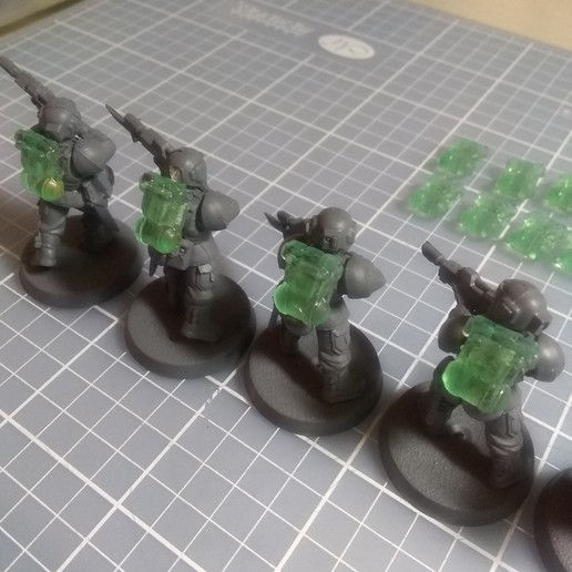 Download free STL file 28mm 40K Infantry Backpack 11.5mm Tall • 3D ...