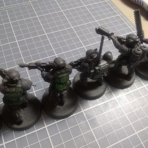 Download free STL file 28mm 40K Infantry Backpack 11.5mm Tall • 3D ...