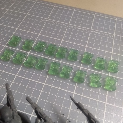 Download free STL file 28mm 40K Infantry Backpack 11.5mm Tall • 3D ...