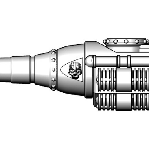 Download free 3D printer templates 28mm Lightning Thrower For Smaller ...