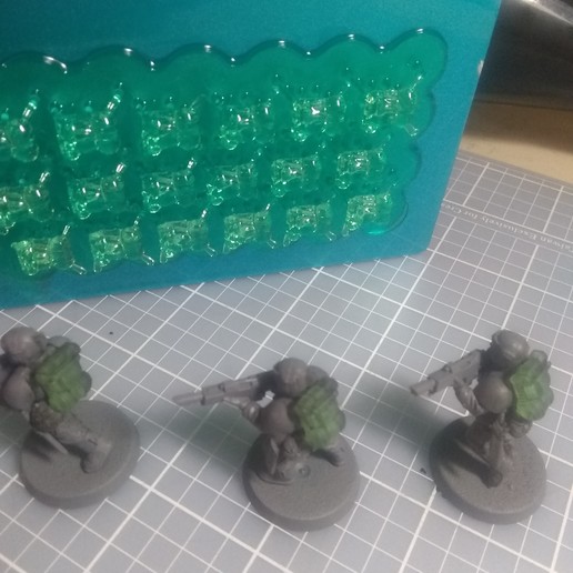 Download free STL file 28mm 40K Infantry Backpack 11.5mm Tall • 3D ...