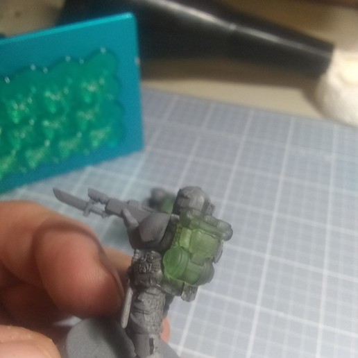 Download free STL file 28mm 40K Infantry Backpack 11.5mm Tall • 3D ...