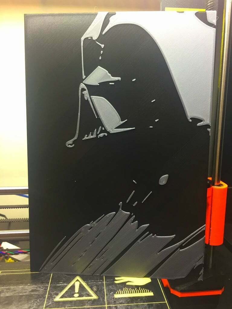 Free STL file Darth Vader mono・3D print design to download・Cults