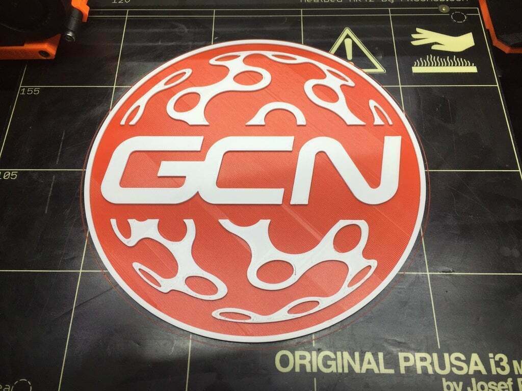 Free STL file GCN Logo・3D printing idea to download・Cults