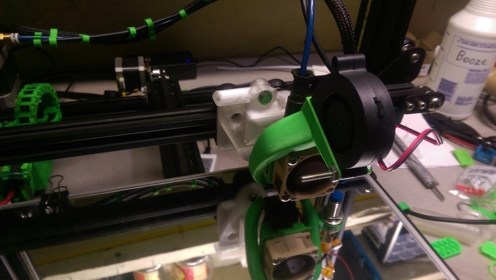Free 3D file hot end mount for quick change CR-10 tool mount by Proper ...