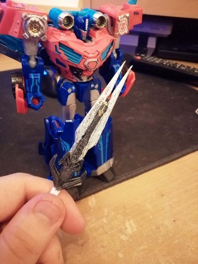 Free OBJ file Transformers RID2015 Prime Decepticon Hunter・3D printing ...