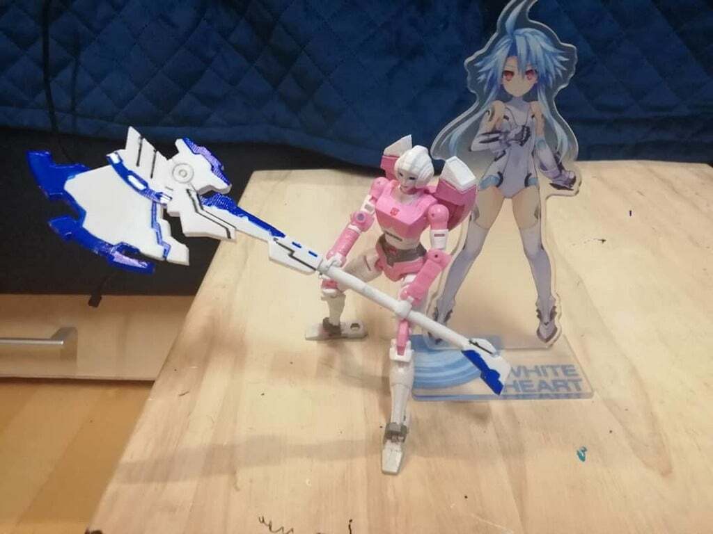 Free STL file Neptunia CPU Weapon set for Transformers・3D printer model ...