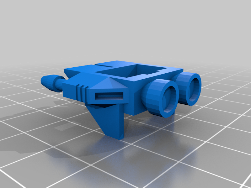 Free STL file Transformers WFC Siege Laserbeak booster・3D printer model ...