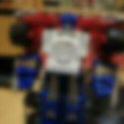 Download free STL file Transformers Armada Optimus Prime chest plate ...