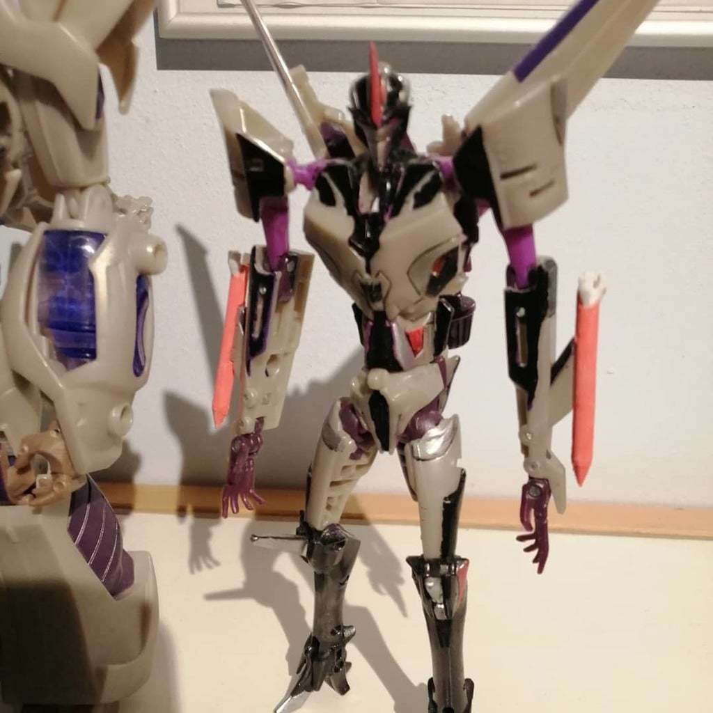 Free OBJ file Transformers Prime Deluxe Starscream Missiles・3D printing ...