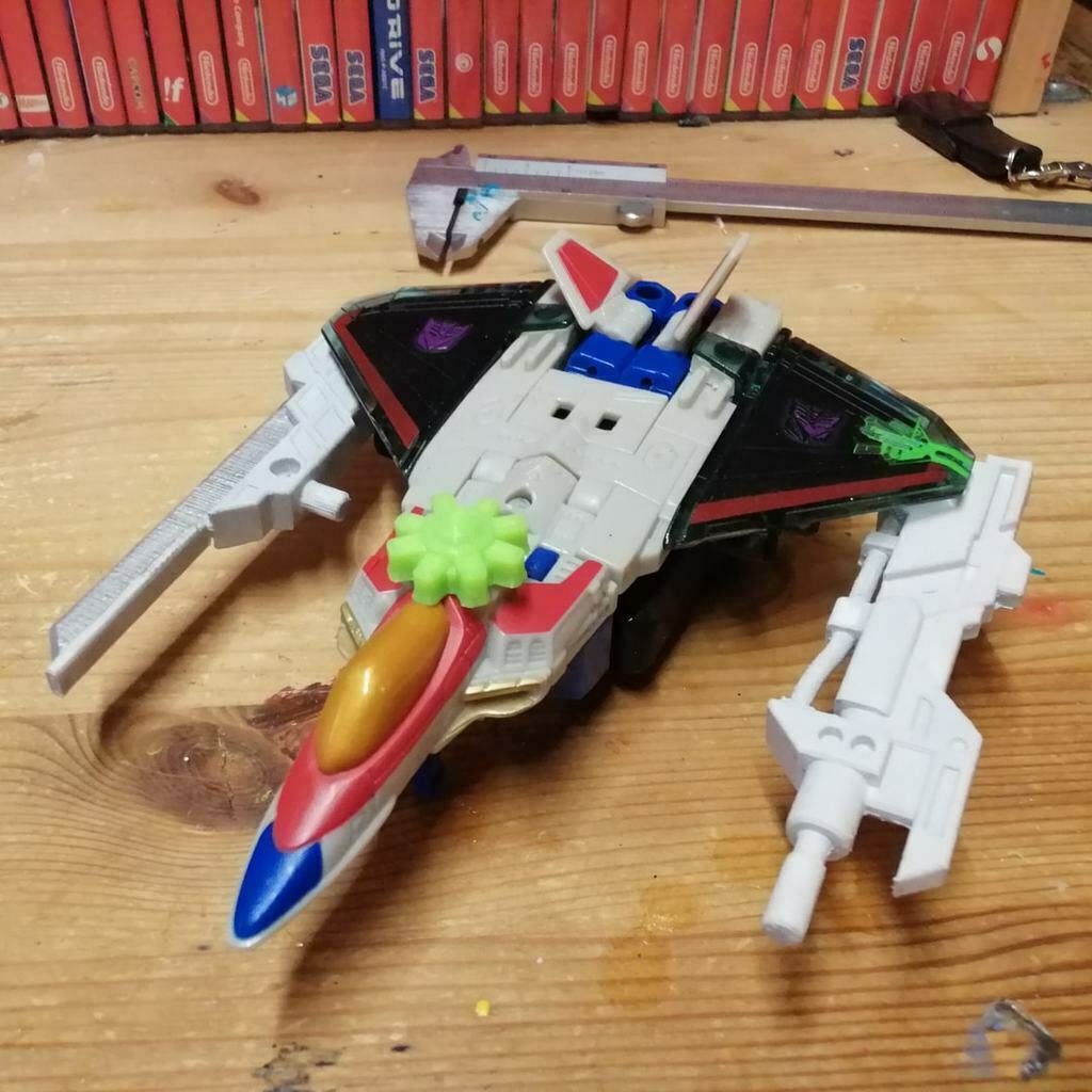 Free STL file Transformers Energon Starscream Weapons・3D printing ...