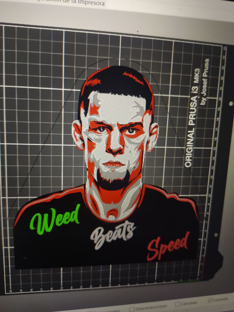 STL file Nate Diaz Silhouette・3D printable model to download・Cults