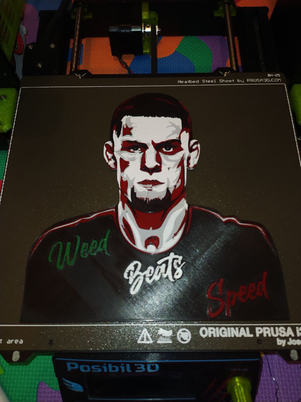 STL file Nate Diaz Silhouette・3D printable model to download・Cults