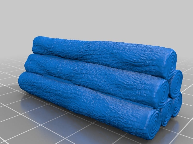 Free STL file Log Pile miniatures・3D printer design to download・Cults