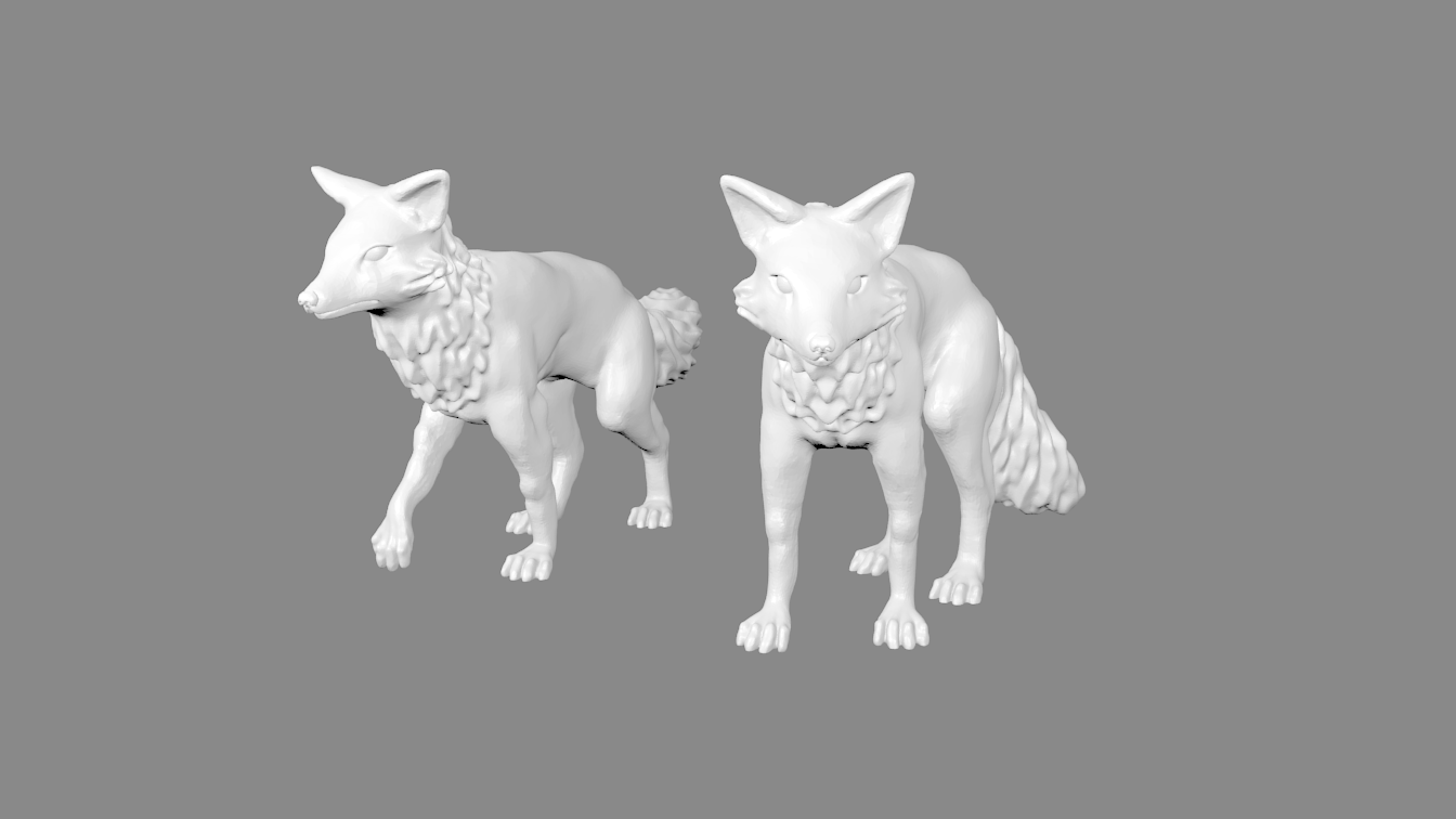 Free STL file Foxmen: War Fox Miniatures・3D printer model to download・Cults