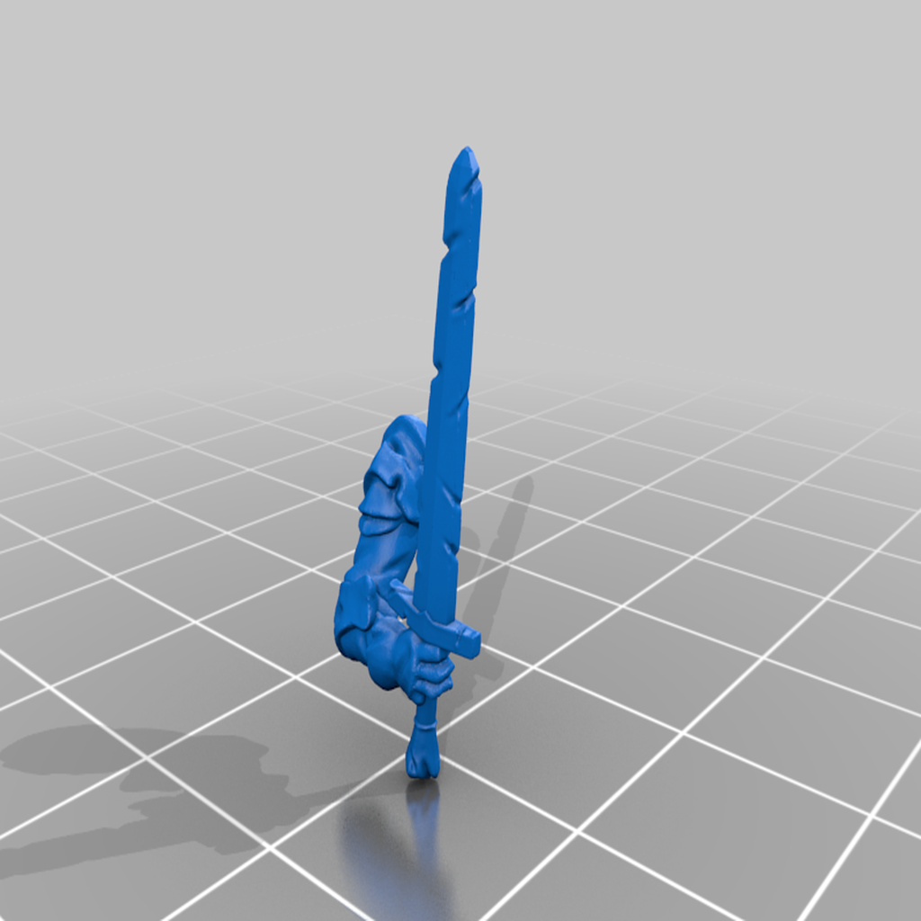 Free STL file Undead Knight Miniatures Custamizable 🎲・3D printer model ...