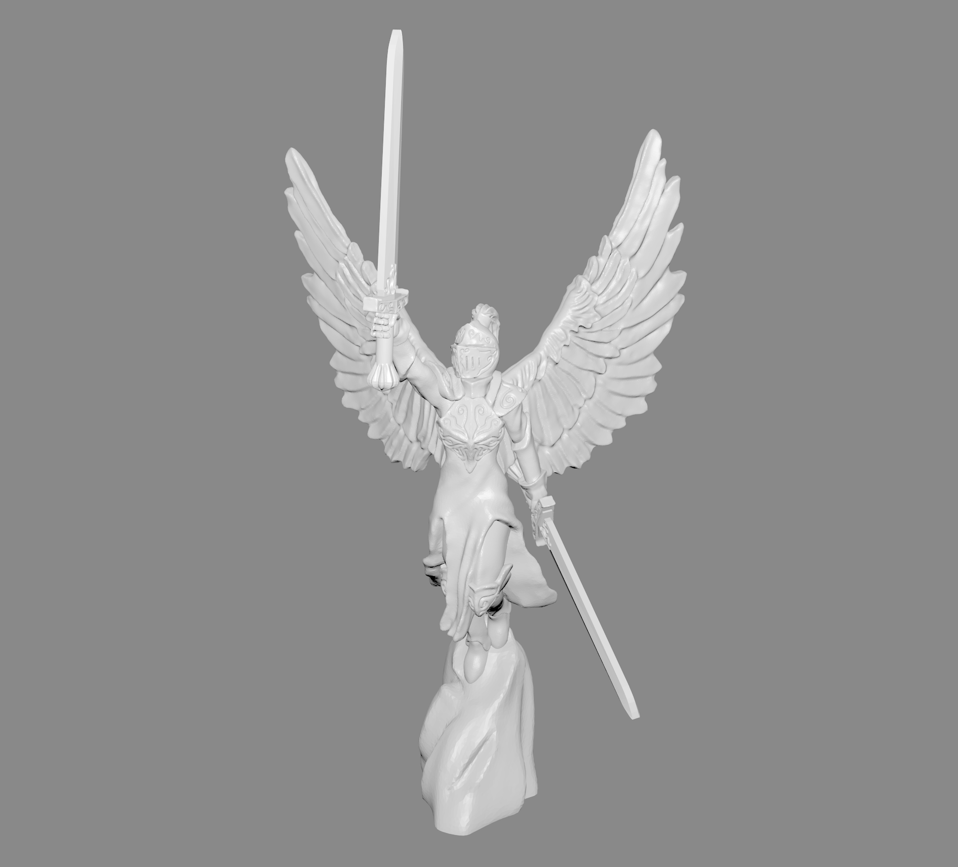 Free STL file Archangel Miniature version #2・3D printing design to ...