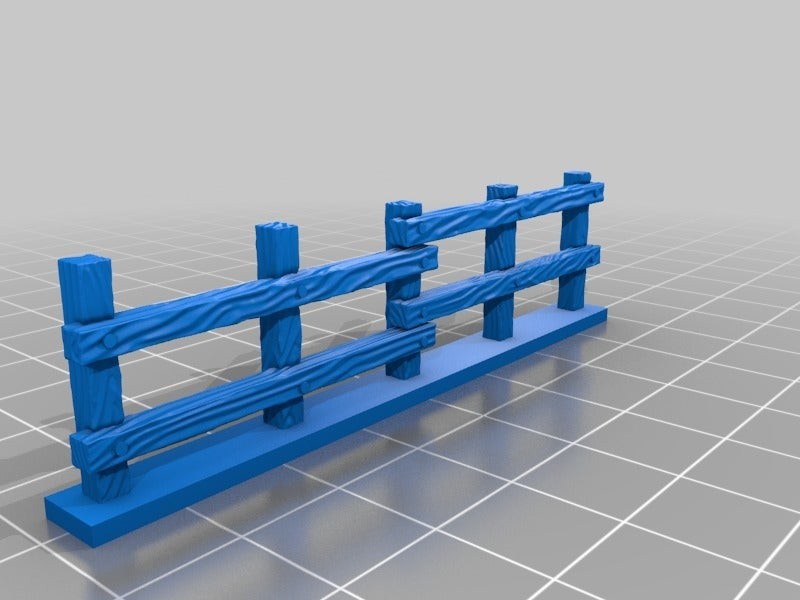 Free STL file Fence miniatures・3D print design to download・Cults
