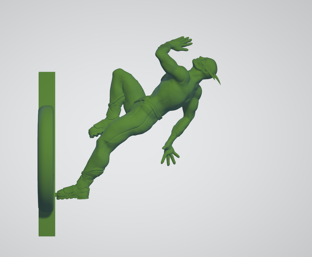 STL file The flash・3D print object to download・Cults