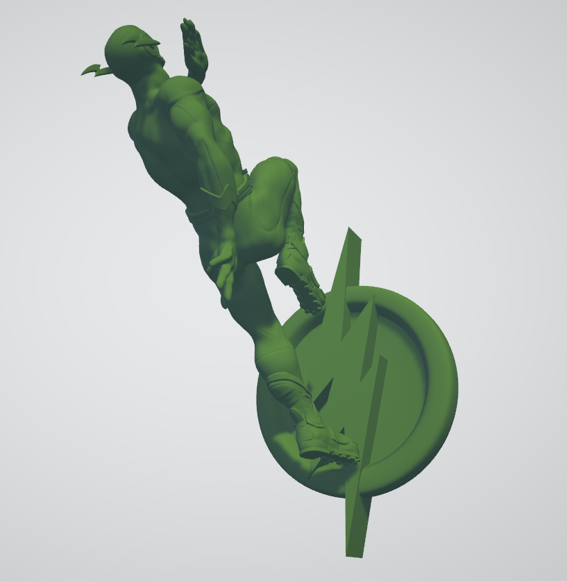 STL file The flash・3D print object to download・Cults