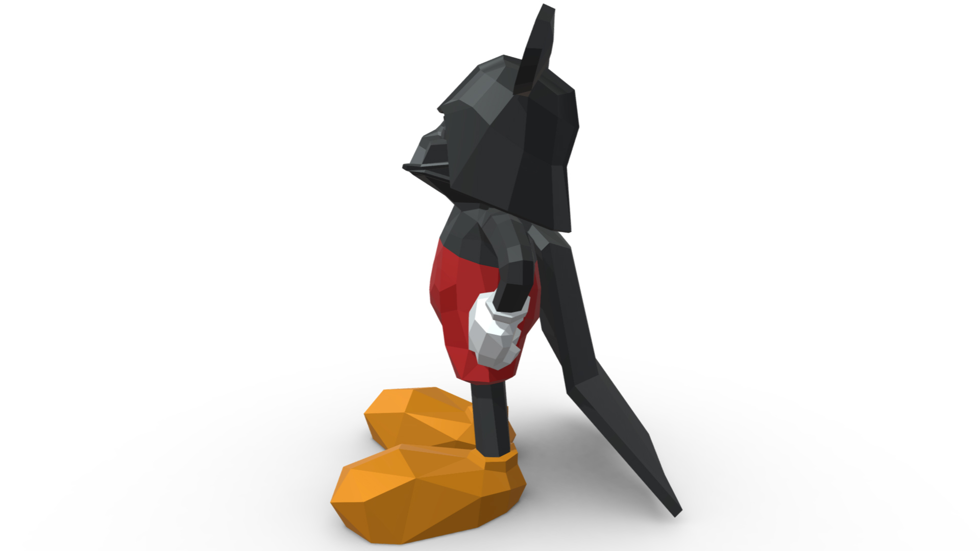 STL file Mickey Mouse figure・3D printer design to download・Cults