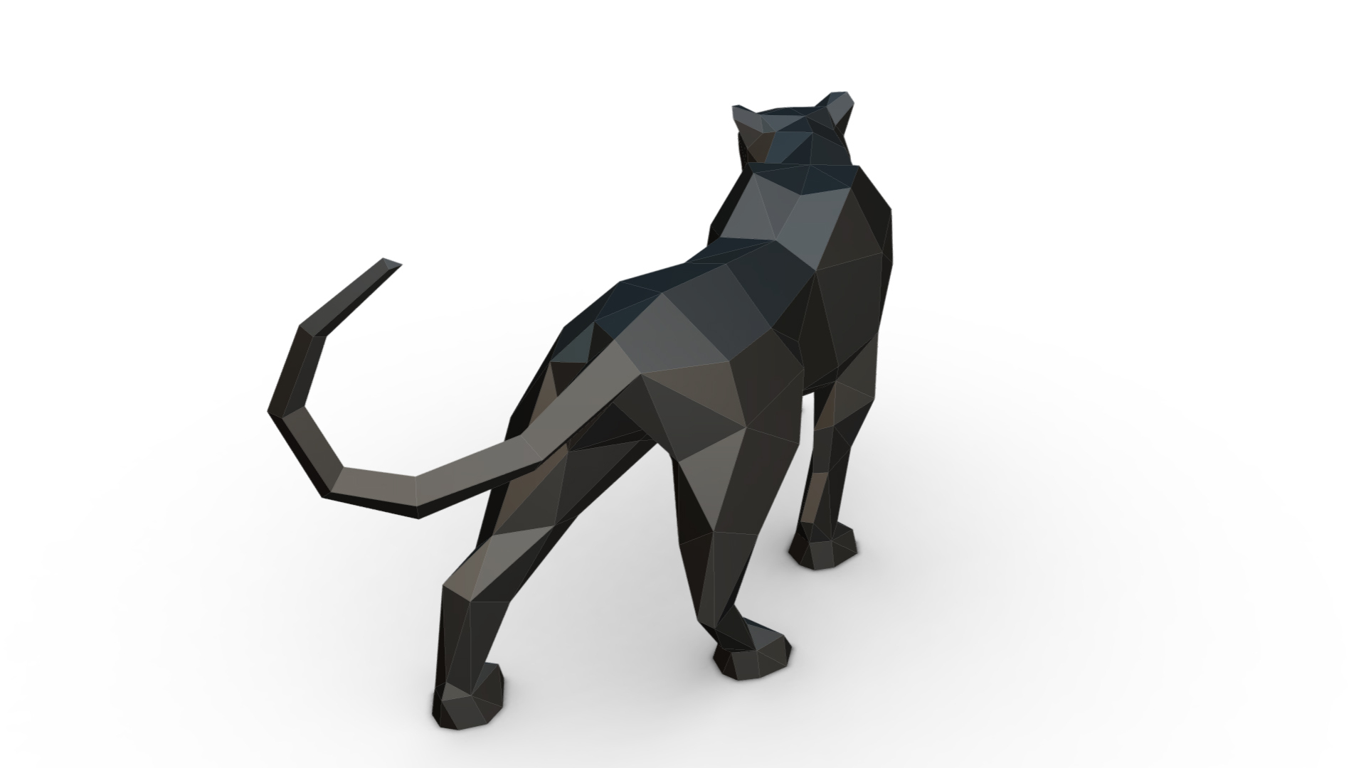 STL file black panther 🐆・Model to download and 3D print・Cults
