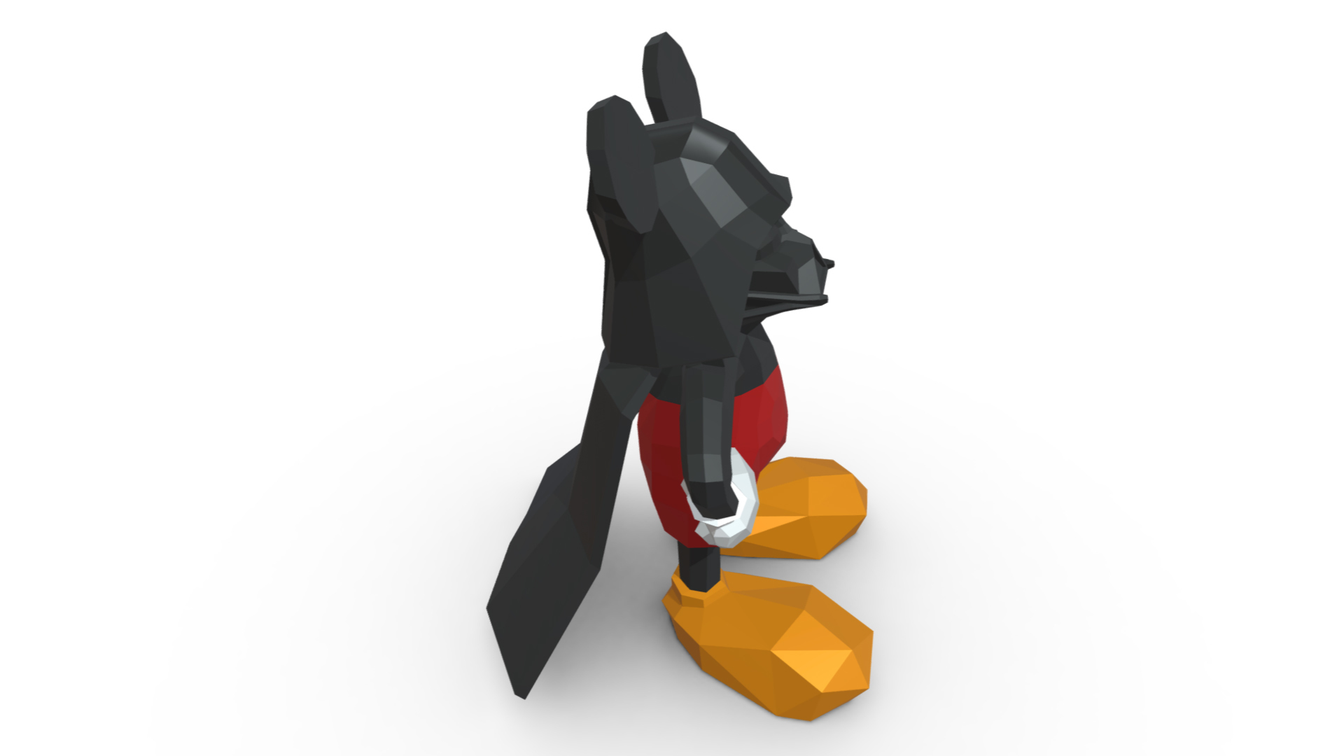 STL file Mickey Mouse figure・3D printer design to download・Cults