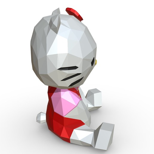 Download 3D printer designs Hello kitty figure ・ Cults