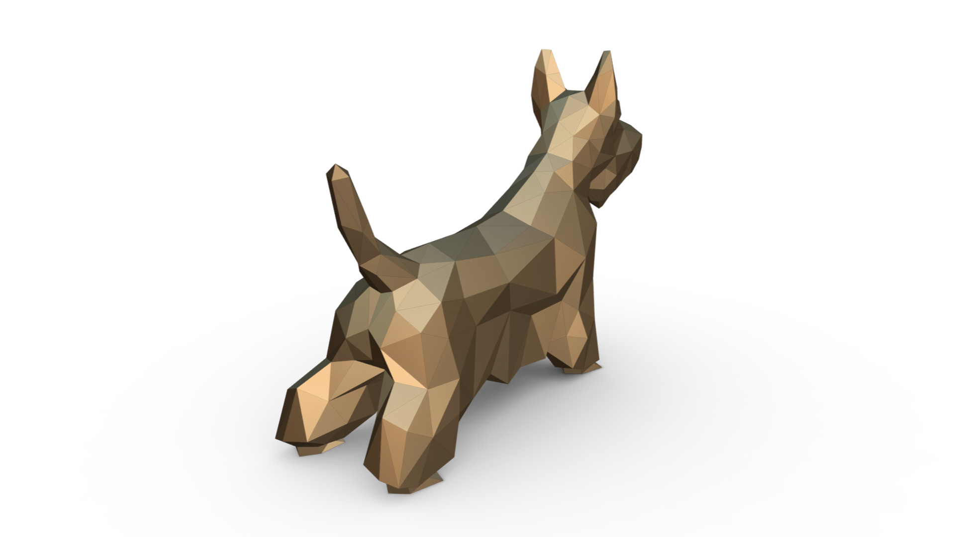 STL file Scottish Terrier figure・3D printer design to download・Cults