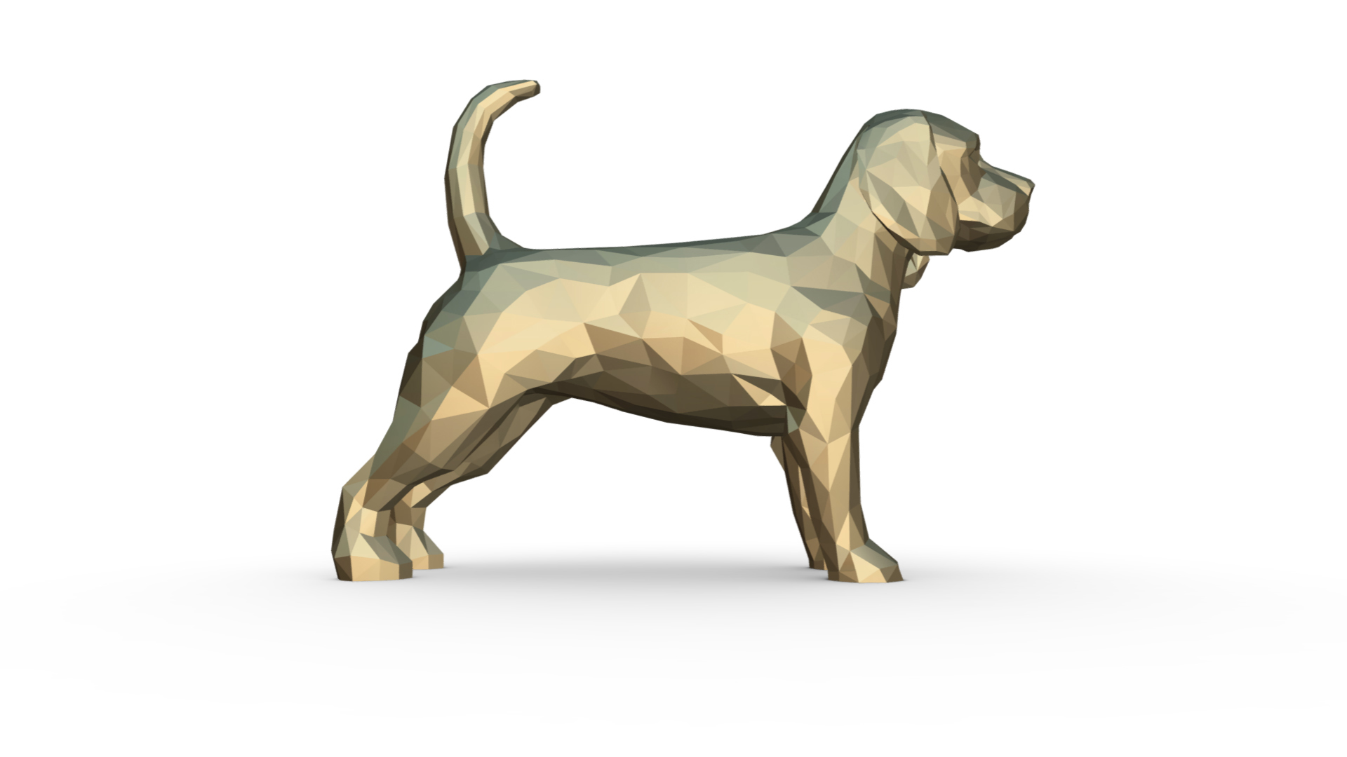 STL file beagle figure・3D print design to download・Cults