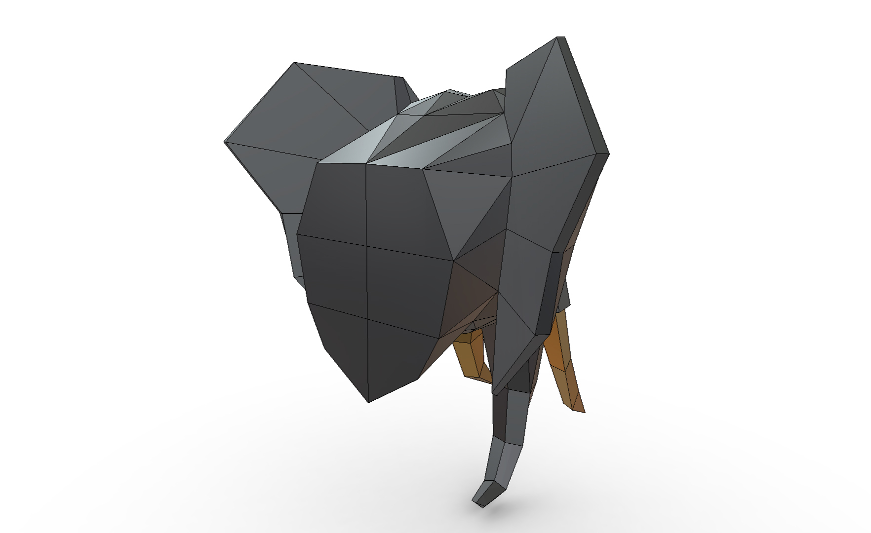 STL file Elephant figure 5 🐘・3D print design to download・Cults