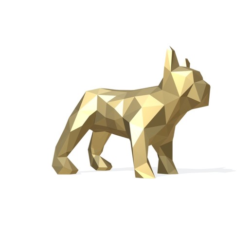 Download STL Bulldog figure ・ Cults