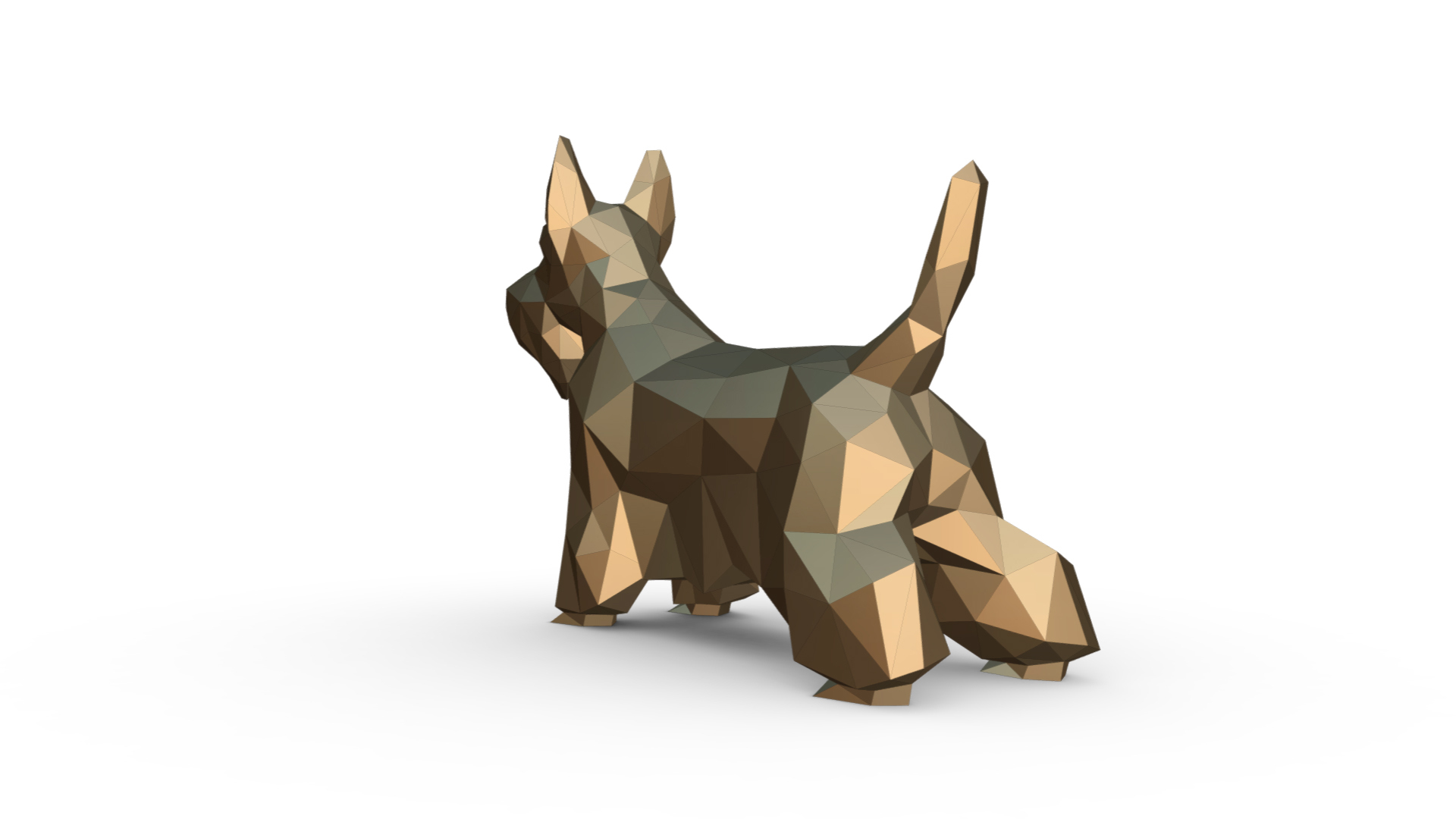STL file Scottish Terrier figure・3D printer design to download・Cults