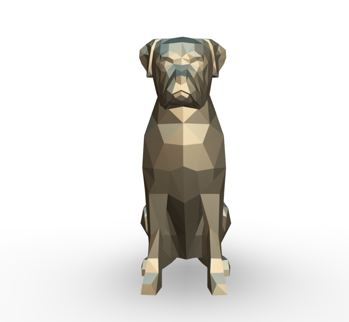 STL file Boxer figure・Template to download and 3D print・Cults