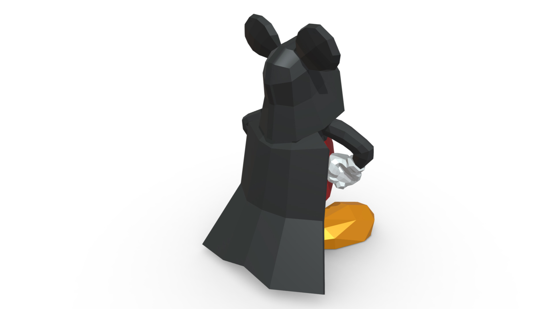 STL file Mickey Mouse figure・3D printer design to download・Cults