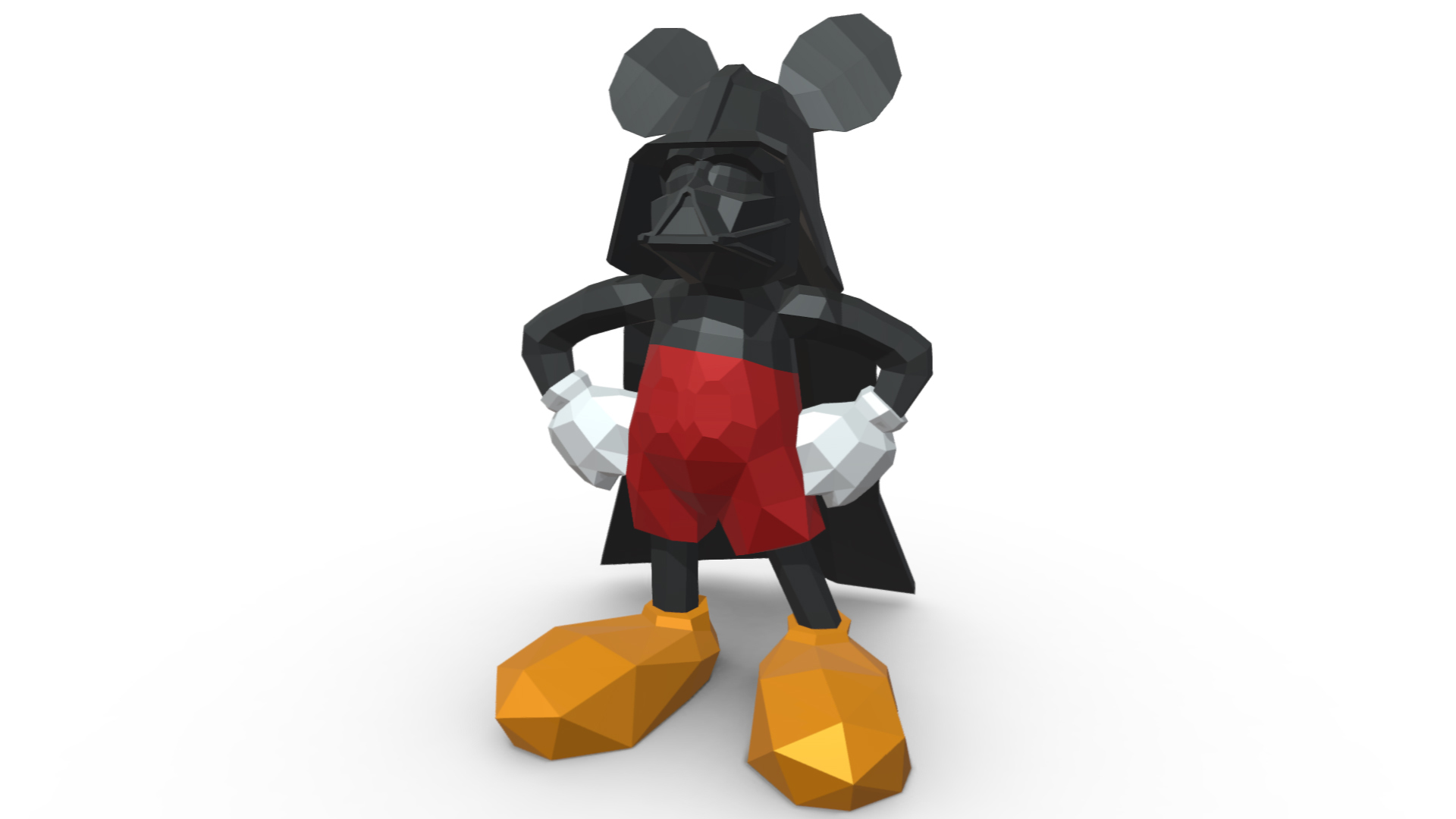 STL file Mickey Mouse figure・3D printer design to download・Cults