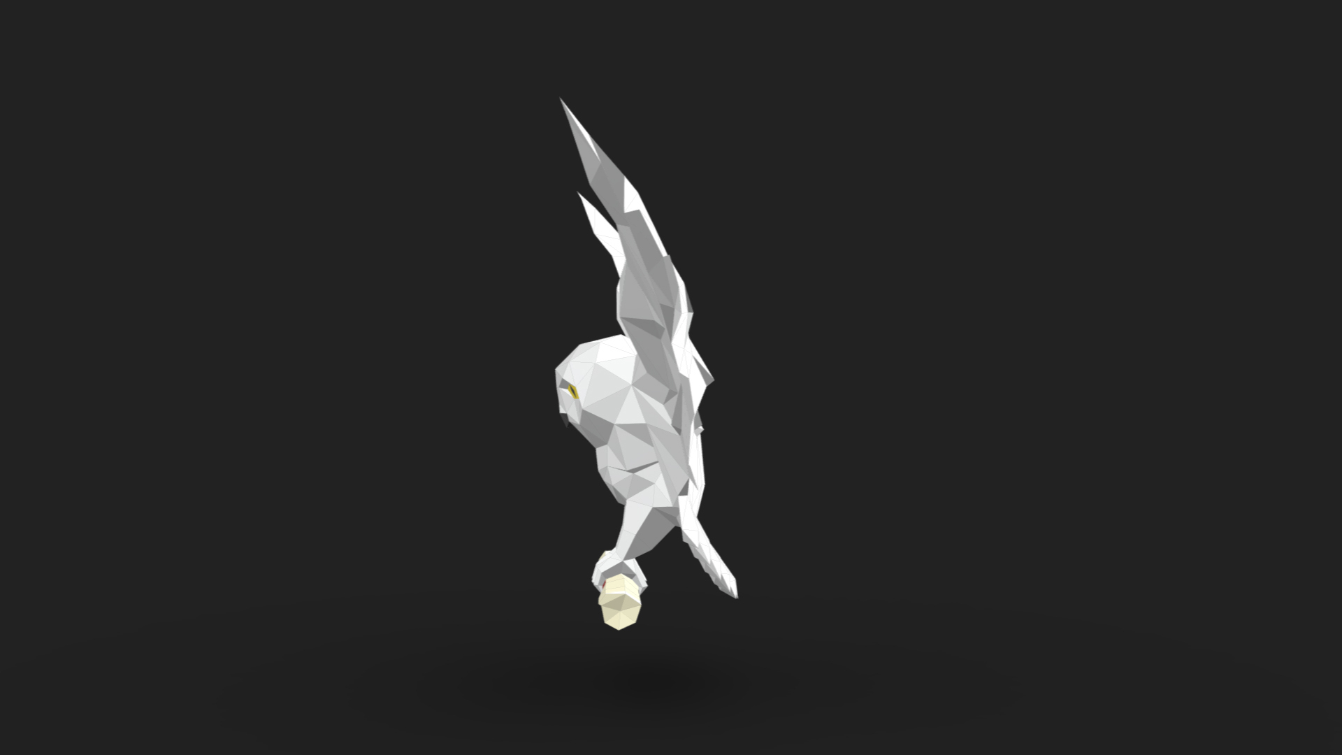 STL file Snowy Owl・3D print design to download・Cults