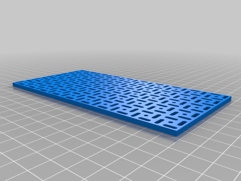 Free 3D file Mounting Grid for 0.1" Spaced PCBs・3D printer model to ...