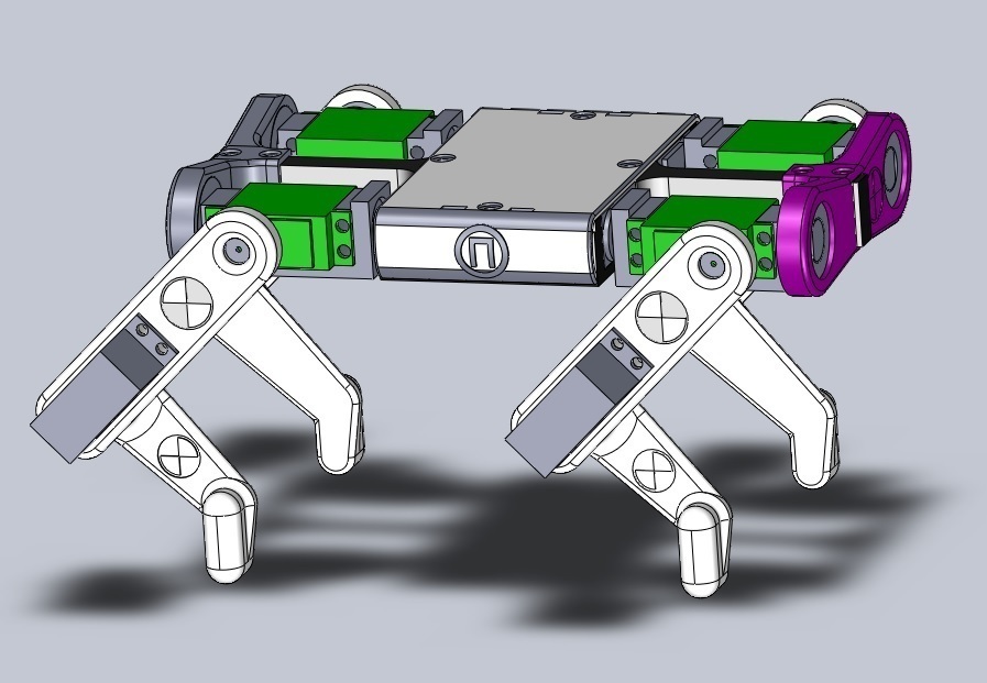 Free STL file Robotic Dog 🐕・3D print design to download・Cults