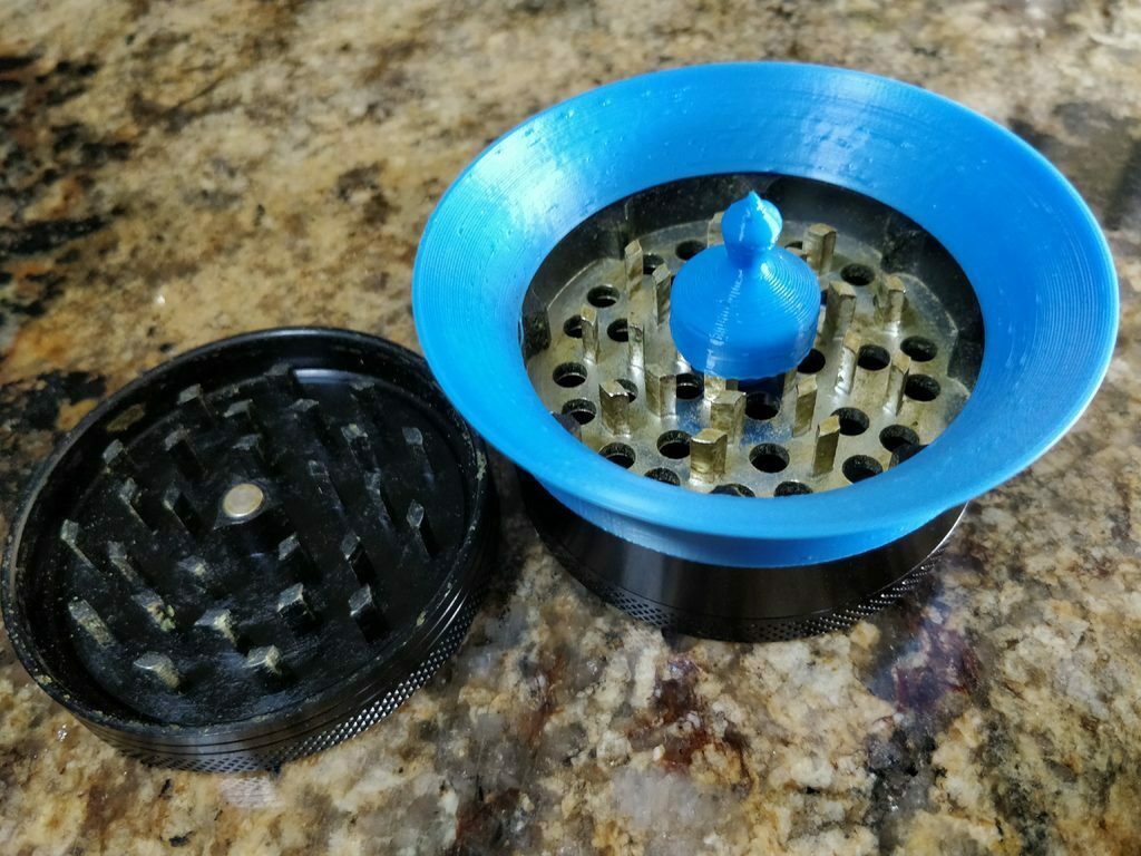 Free 3D file 60mm Herb Grinder Assistance Funnel Set・3D printable model ...