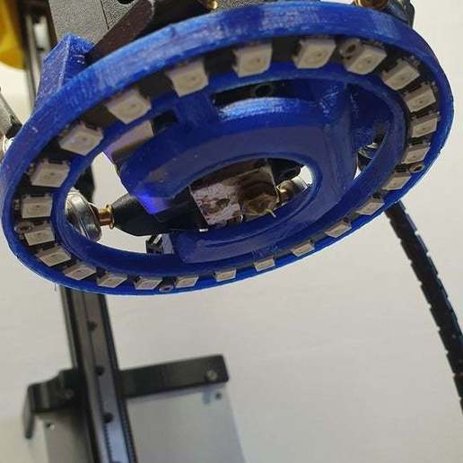 Download free STL file Kossel Linear Plus Part Cooling duct and 85mm ...